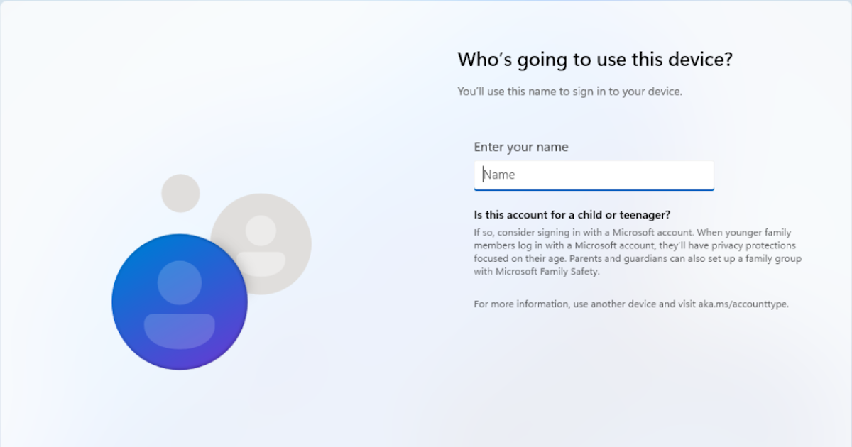 Install Windows 11 with a Local User Account - JDB-NET